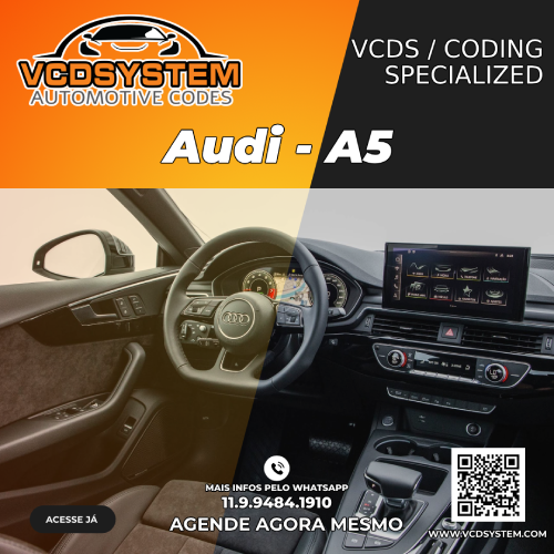 CODE / VCDS para Audi A5
